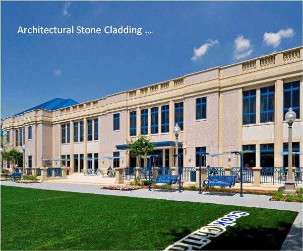Cooks Childrens Hospital, Library – Architectural Stone Cladding using ...