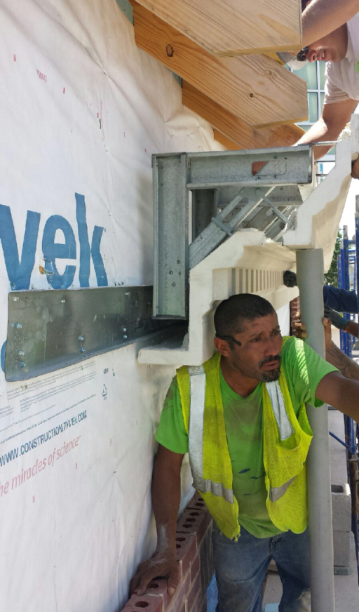 GFRC Installation is much simpler compared to other stone products ...