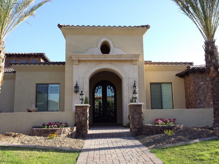 Entry Way Design using Architectural Precast Concrete, Cast Stone ...
