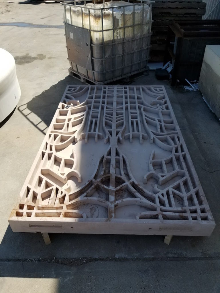 GFRC Panel with Detailed Design, Design Mockup | Advanced Architectural ...