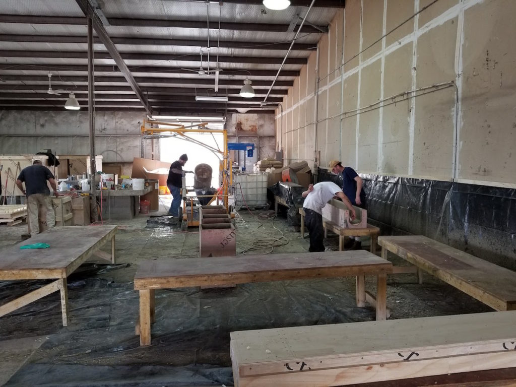 GFRC Admixture Preparation, Spraying, Packing | Advanced Architectural ...