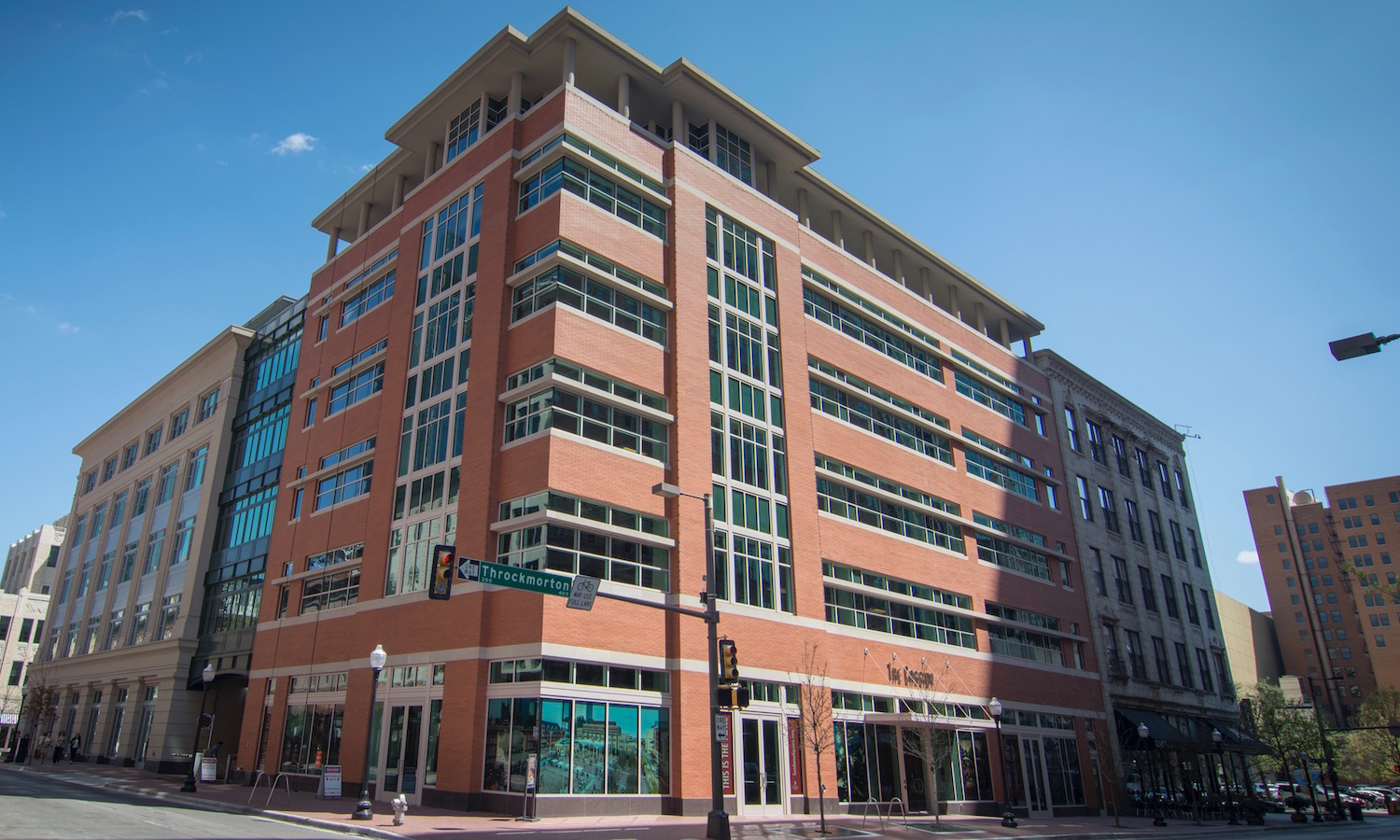 Sundance Square Cassidy Building – Cast Stone Ribbons Integrated with ...