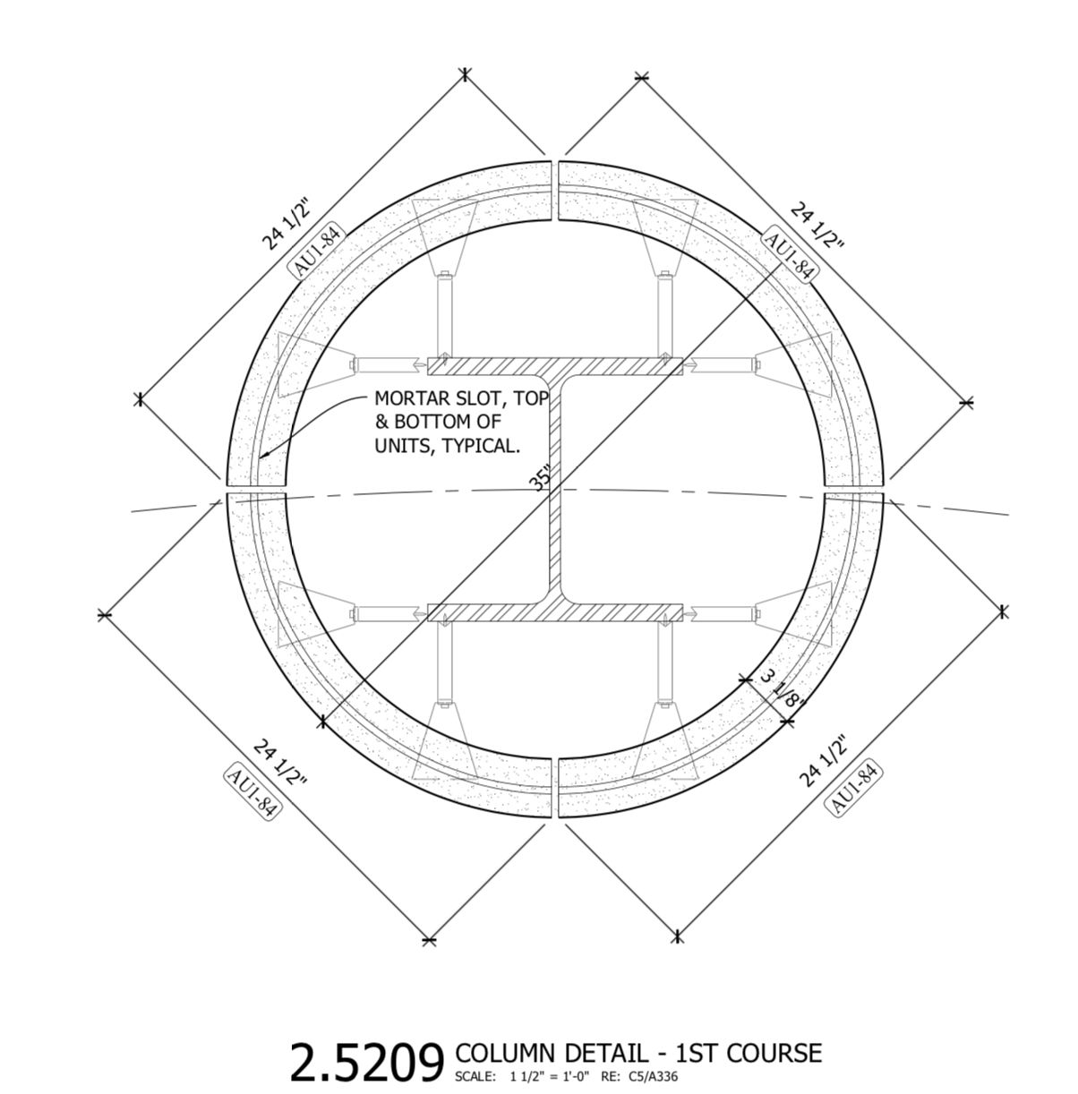 Connection Details for Pilaster Cladding | Advanced Architectural Stone