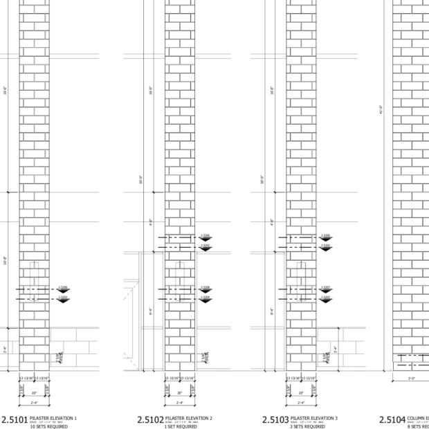 Connection Details for Pillaster Cladding 12 | Advanced Architectural Stone