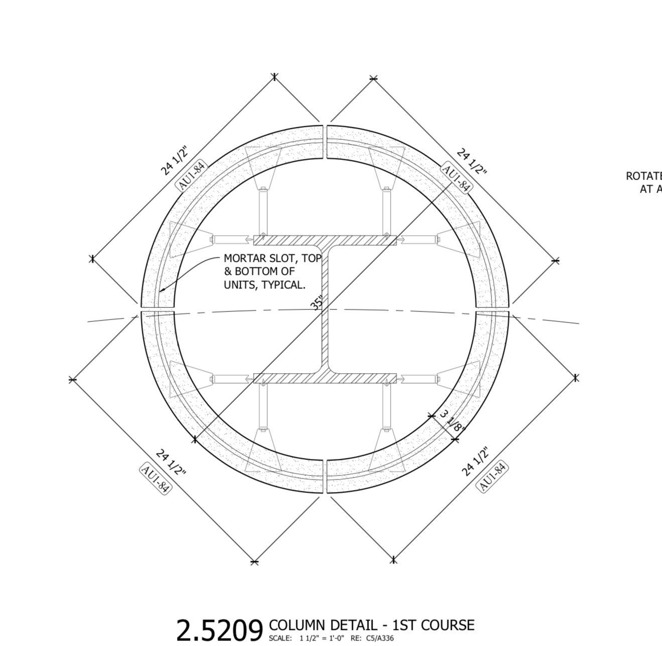 Connection Details for Pillaster Cladding 2 | Advanced Architectural Stone