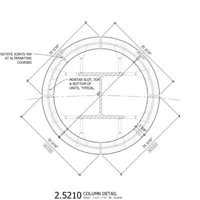 Connection Details for Pillaster Cladding 3 | Advanced Architectural Stone