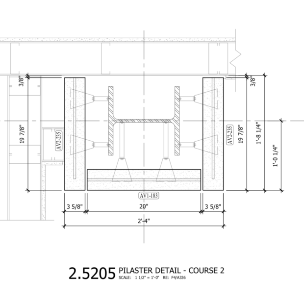 Connection Details for Pillaster Cladding 4 | Advanced Architectural Stone