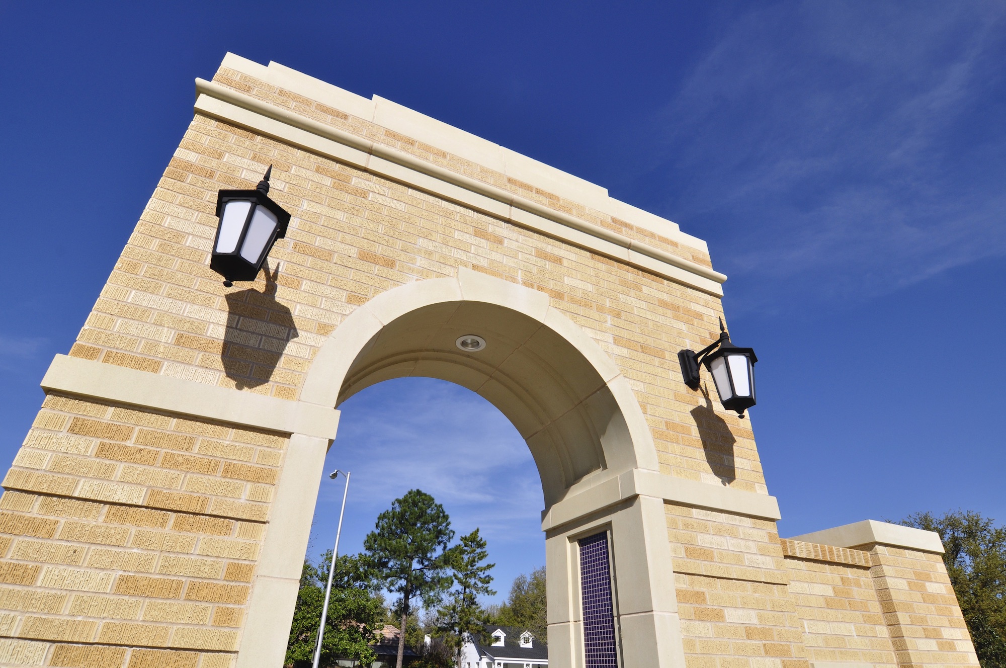 Architectural Cast Stone for Arched Entry – left side | Advanced ...