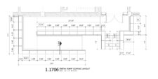 Entry Ramp Coping Layout - Settings Plan | Advanced Architectural Stone